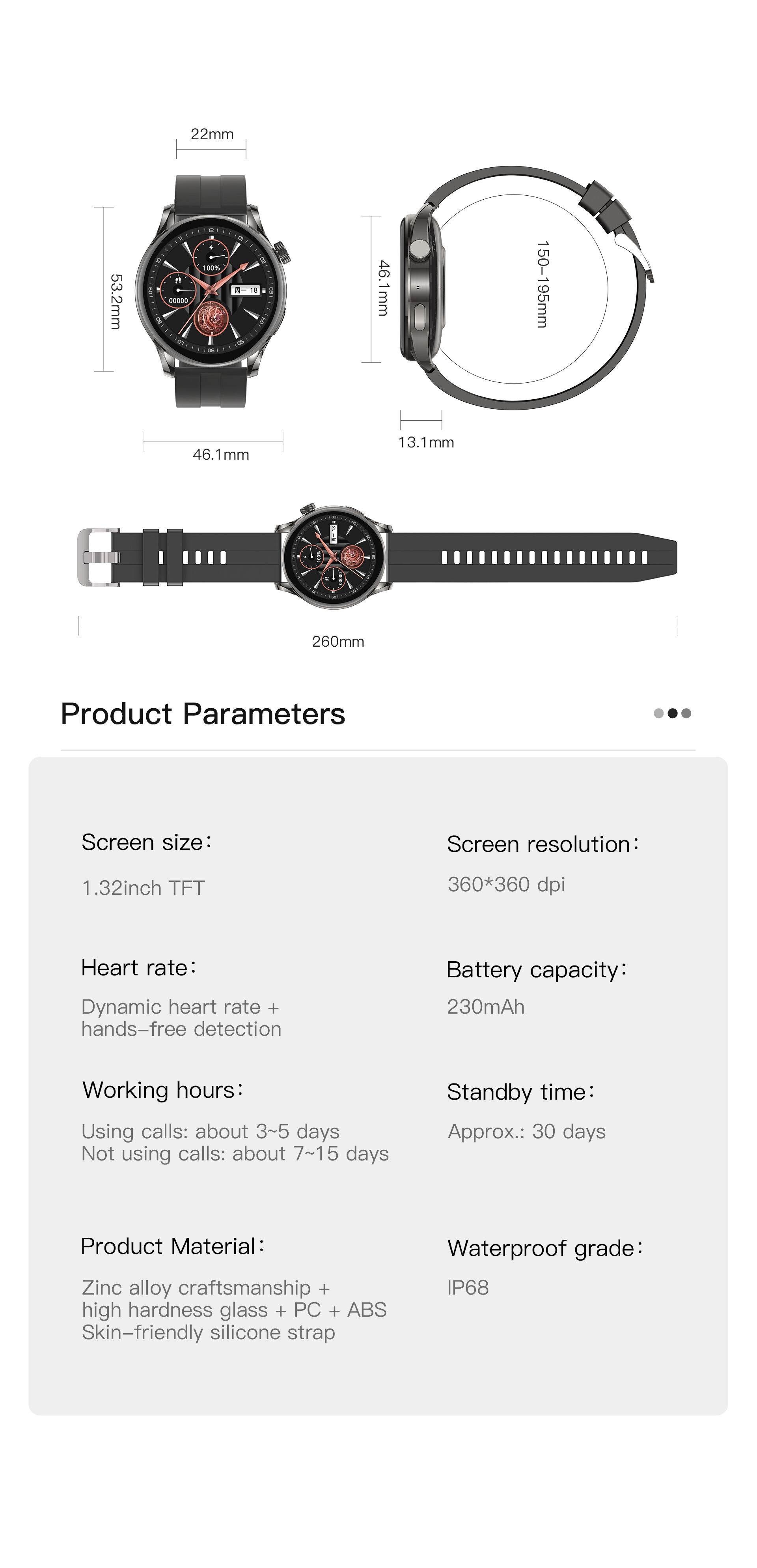 Buy China Wholesale Wholesale Round Smartwatch Ai Assistant Powered ...