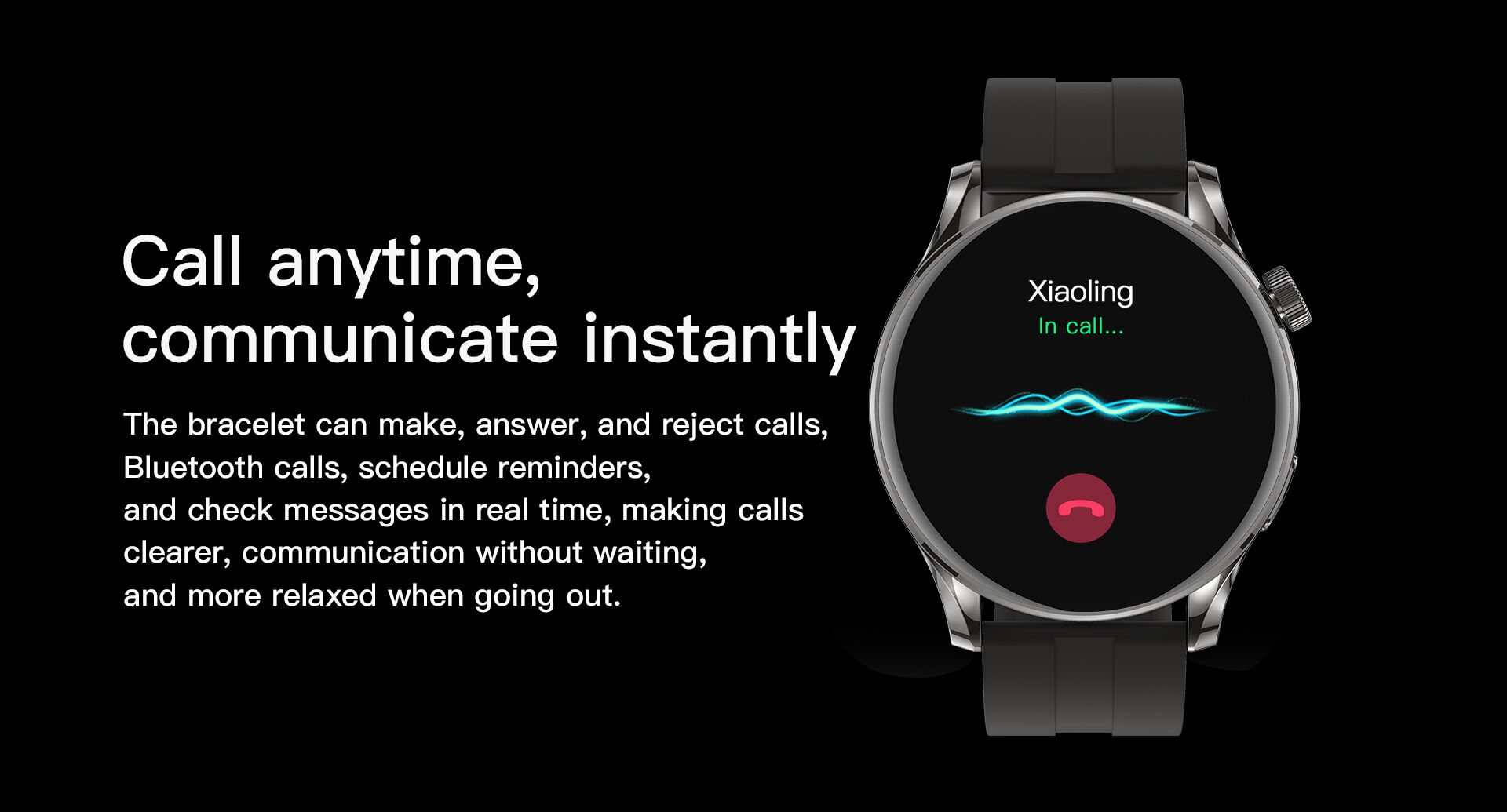 Buy China Wholesale Wholesale Round Smartwatch Ai Assistant Powered ...