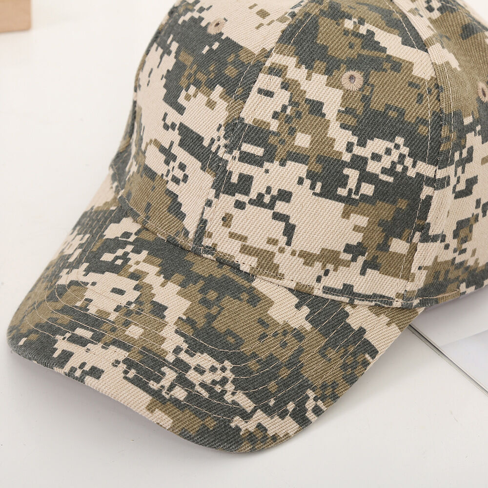 High Quality Outdoor Hunting 6 Panels Baseball Caps Custom Logo Real ...