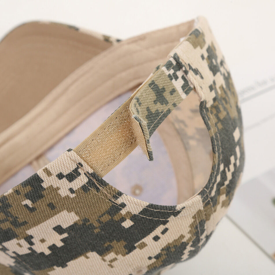 High Quality Outdoor Hunting 6 Panels Baseball Caps Custom Logo Real ...