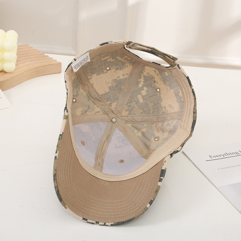 High Quality Outdoor Hunting 6 Panels Baseball Caps Custom Logo Real ...