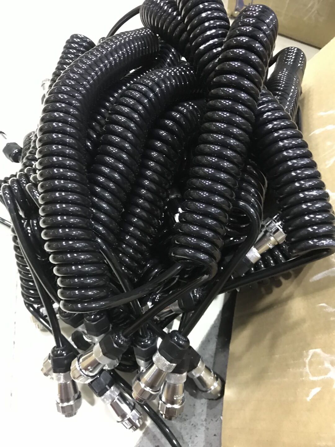 Spring Aviation Cable Video Cable 4 Core Semi-trailer Truck Reverse ...