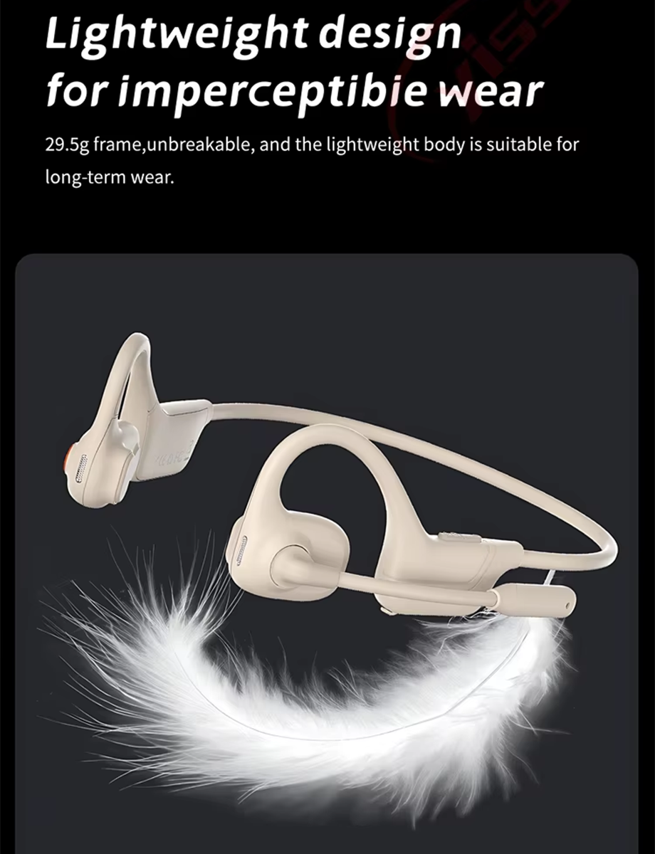 Custom Dg09 Open Ear Air Conduction Headphones Wireless Mic Headphones ...