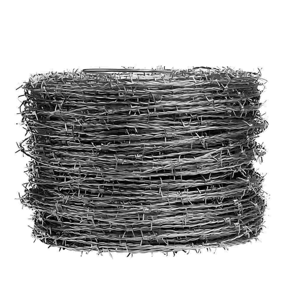 Galvanized Barbed Wire/border Fence, Border Wire, Pvc Coated Barbed ...
