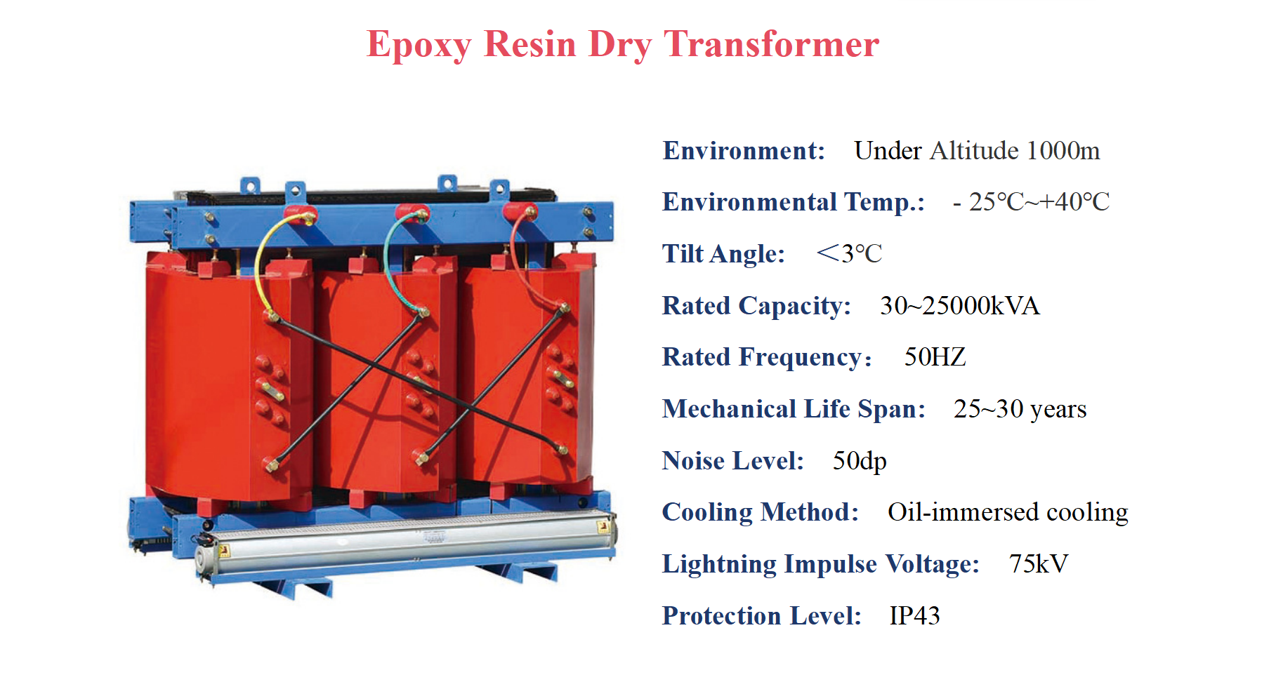 Factory Direct Supply Oem Custom Epoxy Resin Step Down Dry Type ...