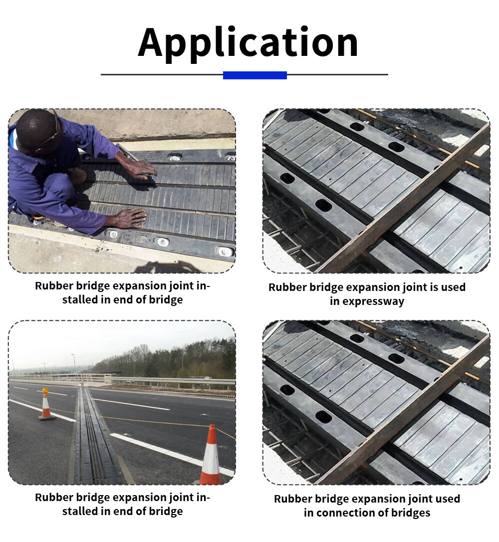 Jingtong High Quality Customized Plate Rubber Bridge Rubber Expansion ...