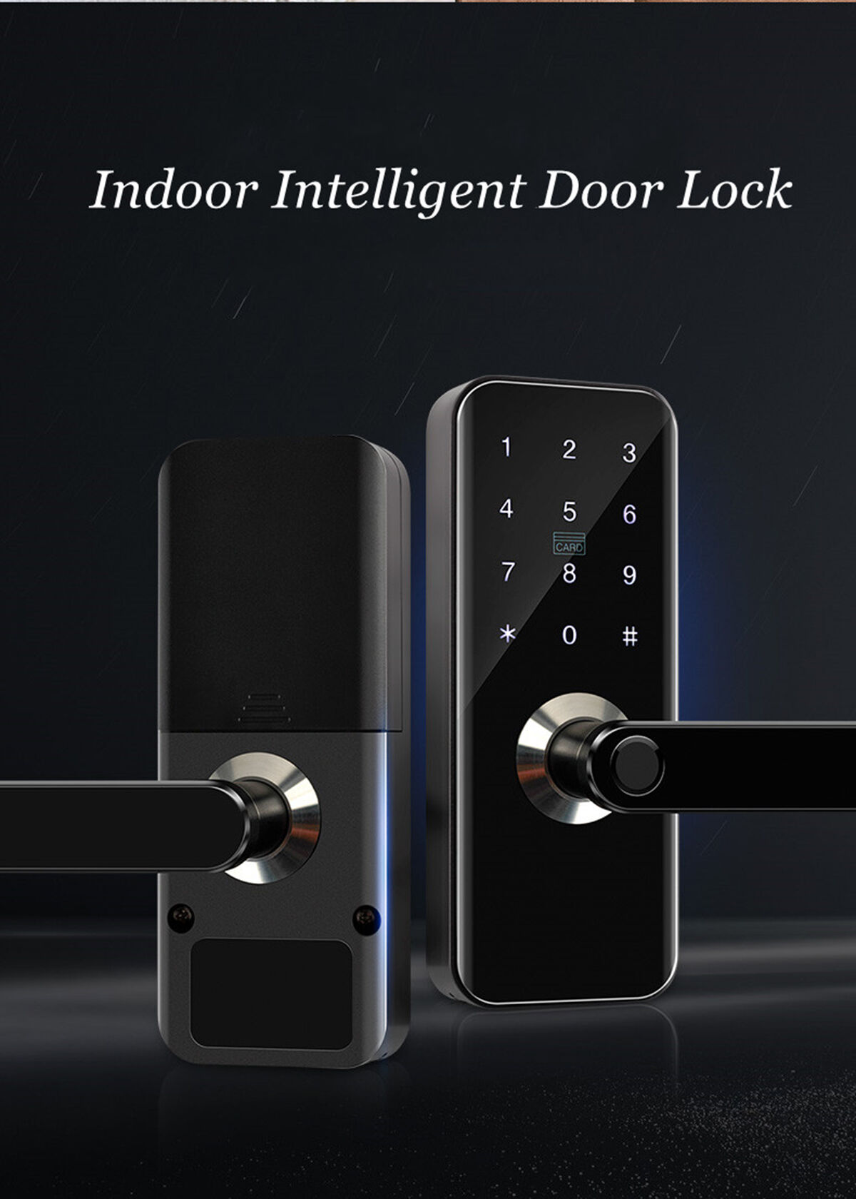 Sinovo Fast Delivery Tuya Ttlock Hotel Nfc Smart Lock Smart Door Lock ...