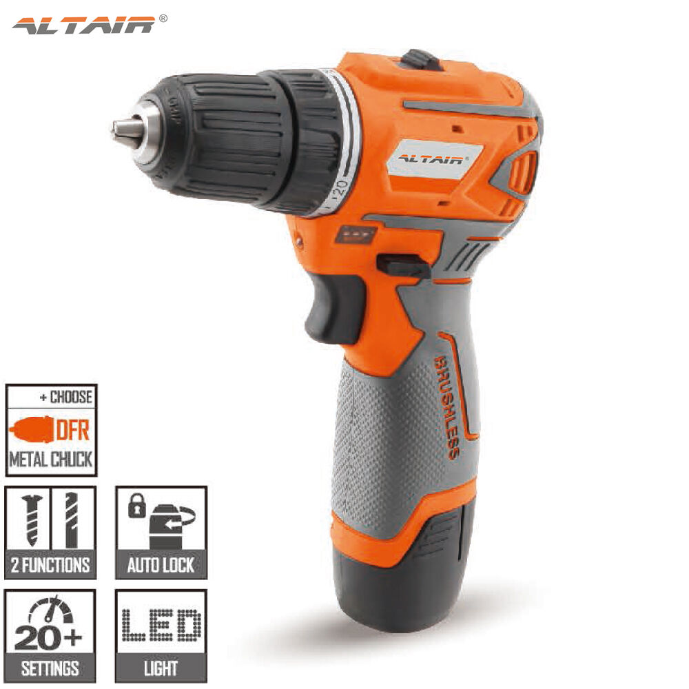 Aw1222 Cordless Impact Drill Brushless Motor Cordless Drill Set With ...