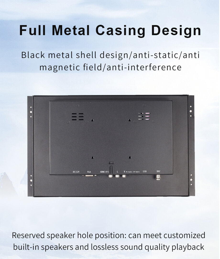 Wholesale 8 Inch 1280*720 Metal Casing No Touch Monitor With Vesa Wall ...