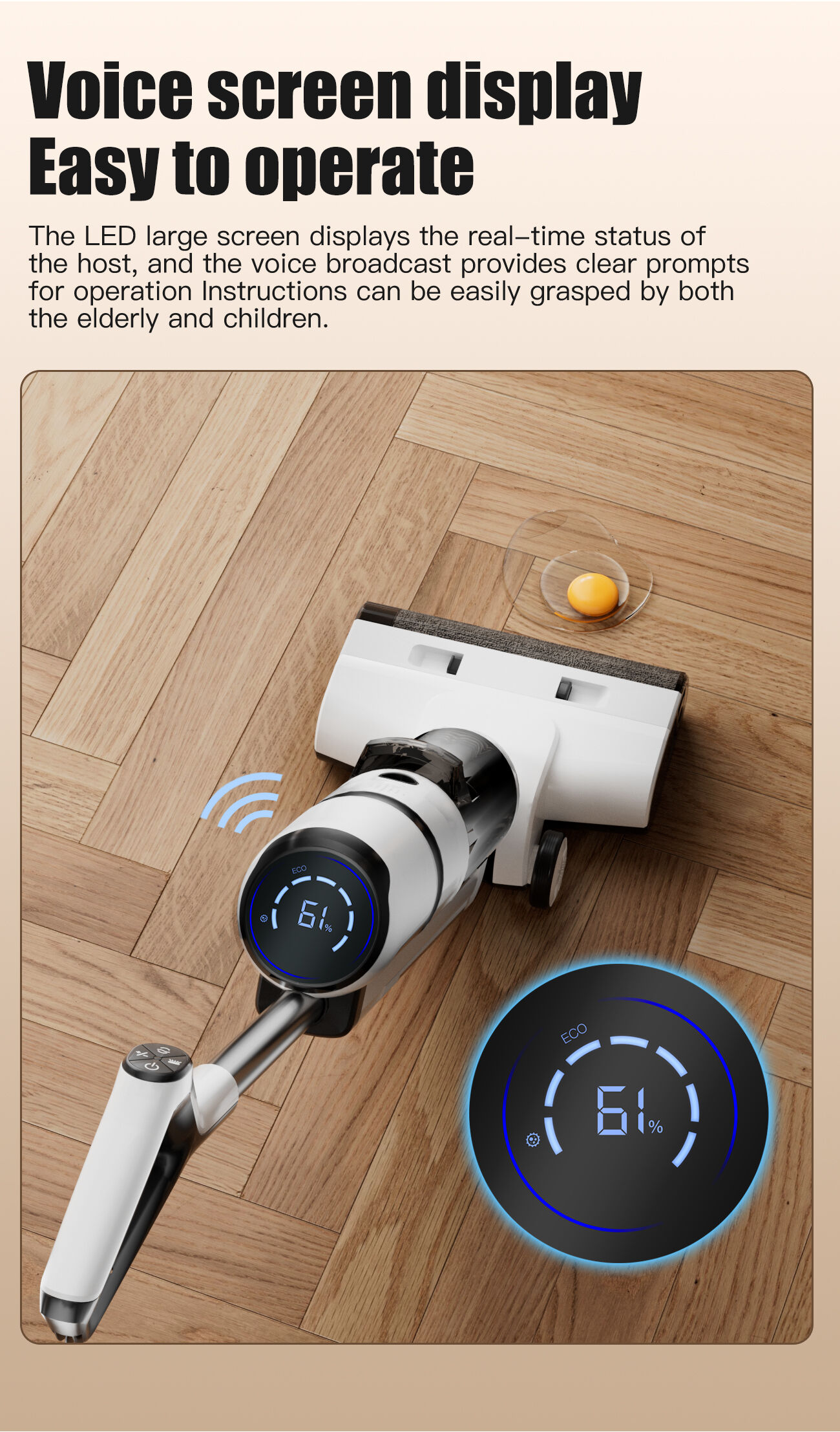 2025 New Wet-dry Multi-function Floor Cleaning Machine With 25.9v ...