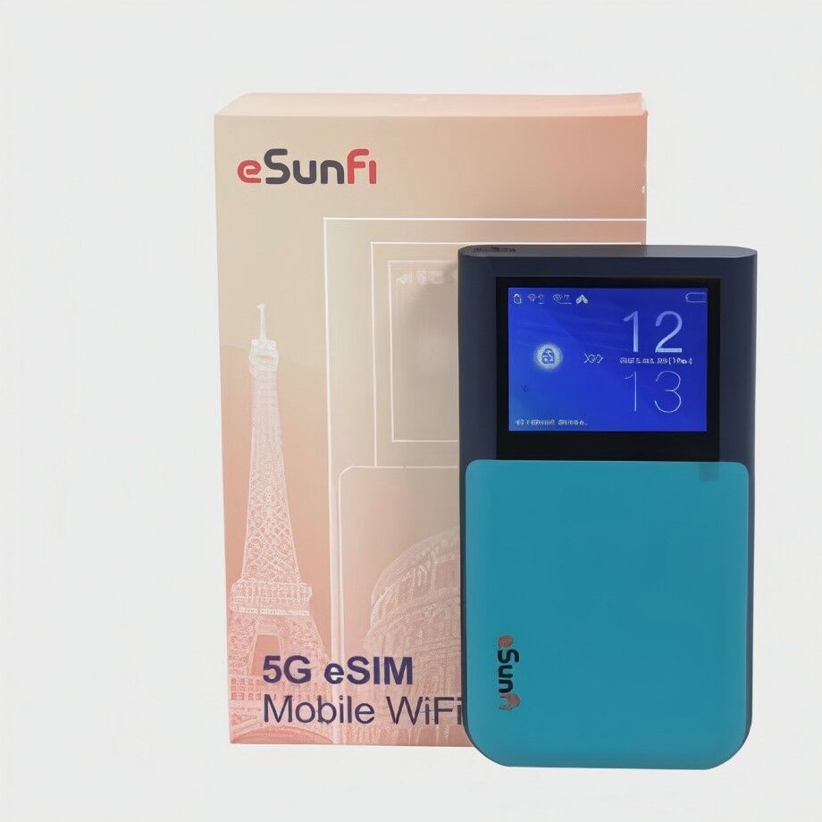 Esunfi 5g Esim Mobile Wifi Router Ax3600 3.6gbps Wifi 6 Portable ...