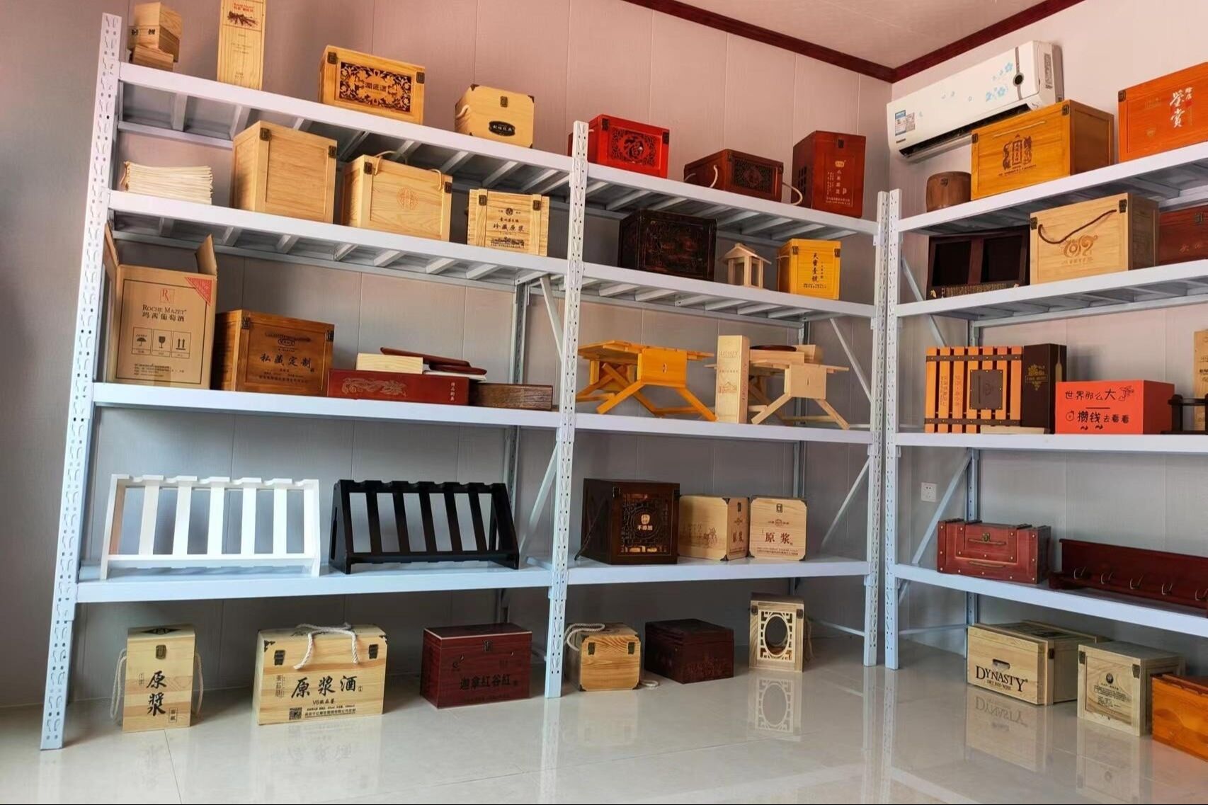 Large Bamboo Storage Box With Removable Tray And Jars Wooden Lock Box ...