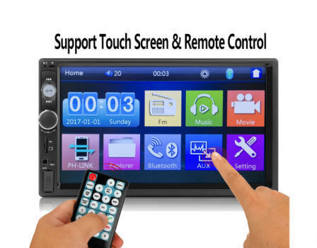 Touch Screen Mp5 Player High Quality 7'' 2 Din Hd Car Dvd Player, Hot ...