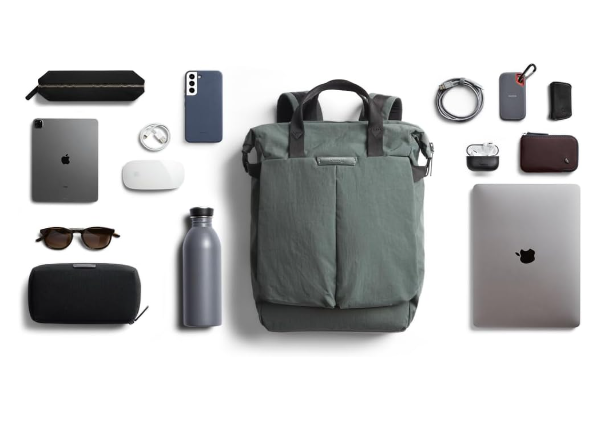 Compact Backpack,14-liter Capacity Convertible Backpack And Tote Bag ...