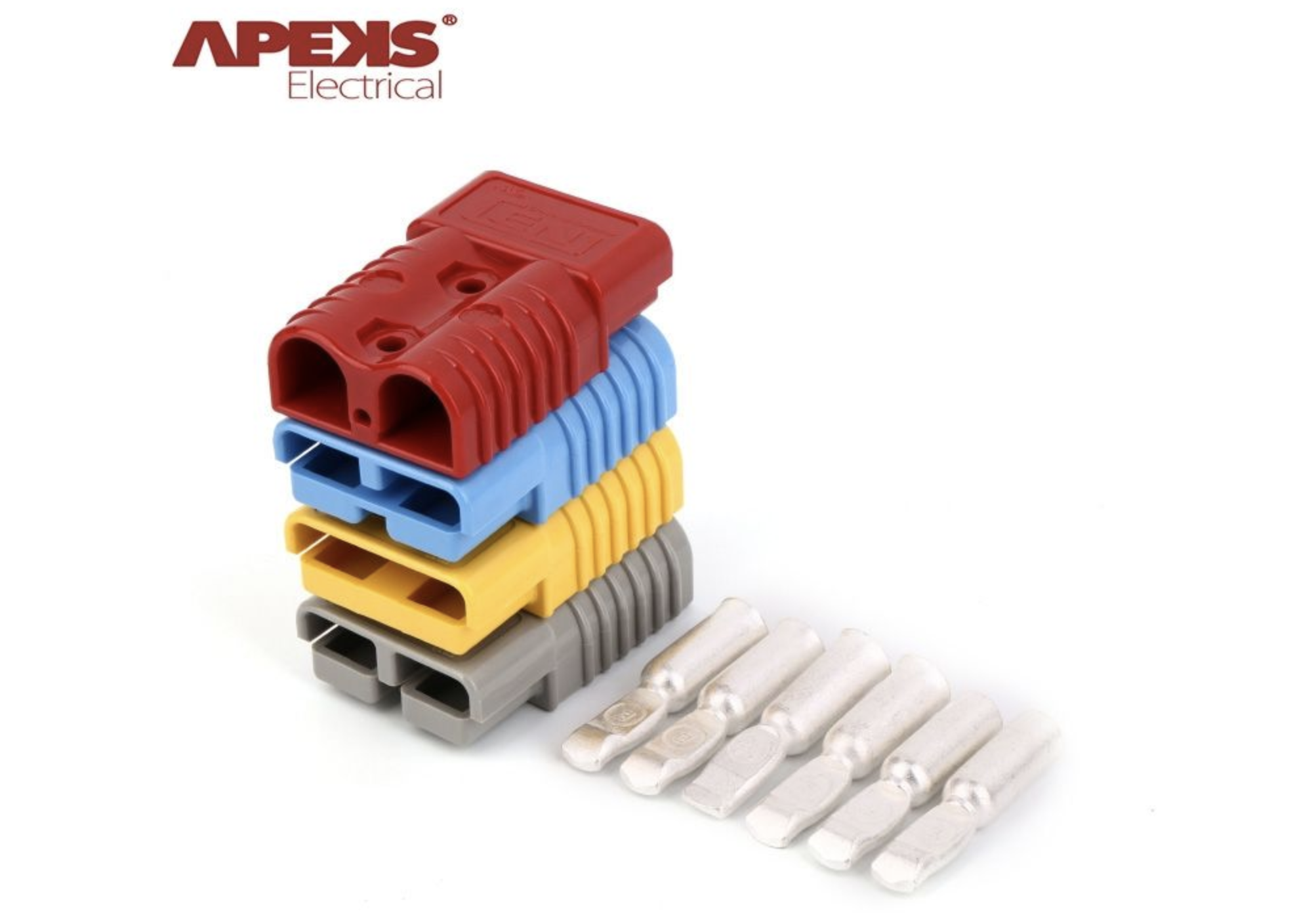 2 Pin 600v 350a Double Pole Battery Connector Plug Quick Disconnect ...