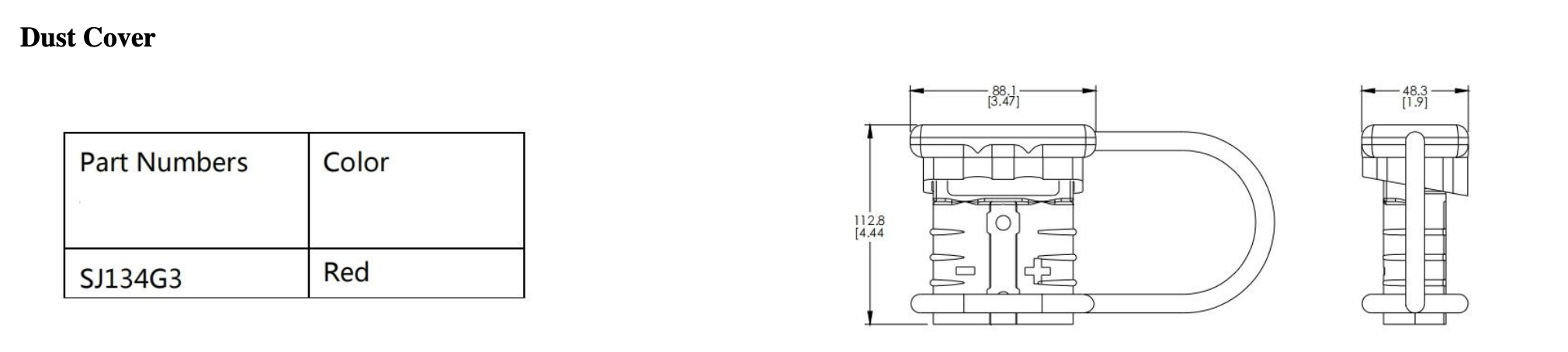 2 Pin 600v 350a Double Pole Battery Connector Plug Quick Disconnect ...