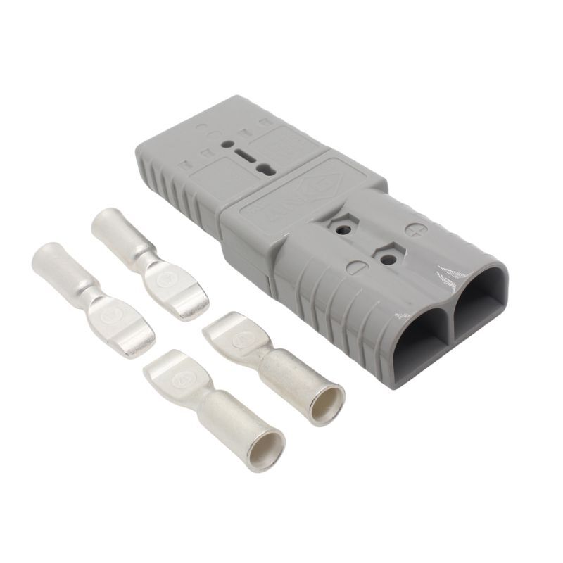 2 Pin 600v 350a Double Pole Battery Connector Plug Quick Disconnect ...