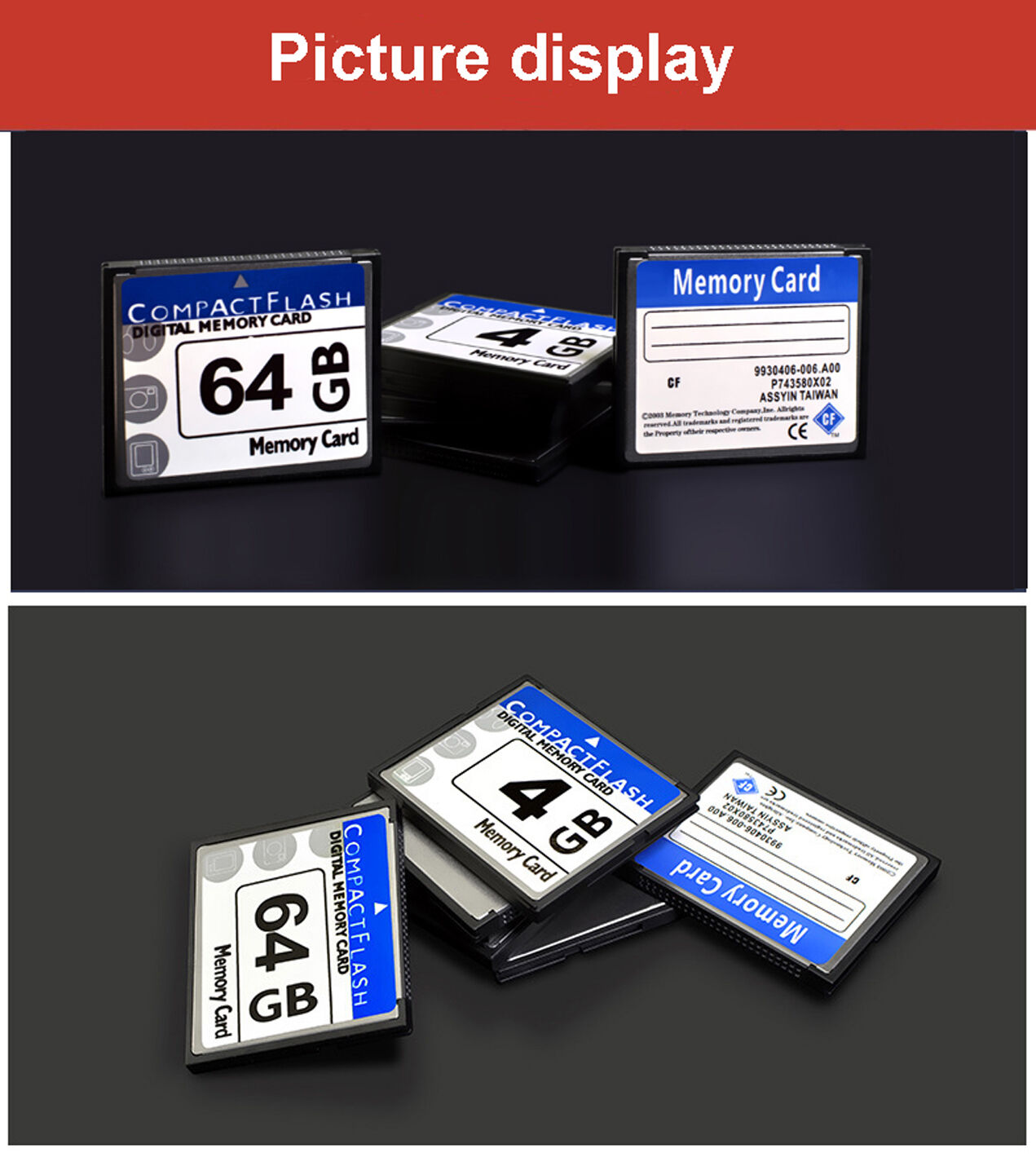 Professional Factory Cf Card Compact Flash Memory Card 64gb 32gb 16gb ...