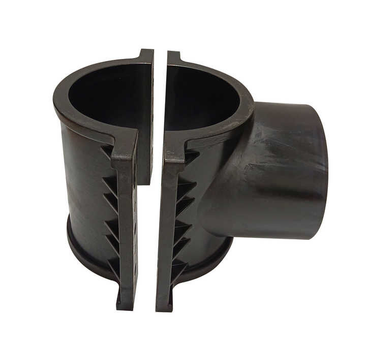High Pressure Plastic Hdpe Pipe Fitting Butt Fusion Fitting Handrail ...