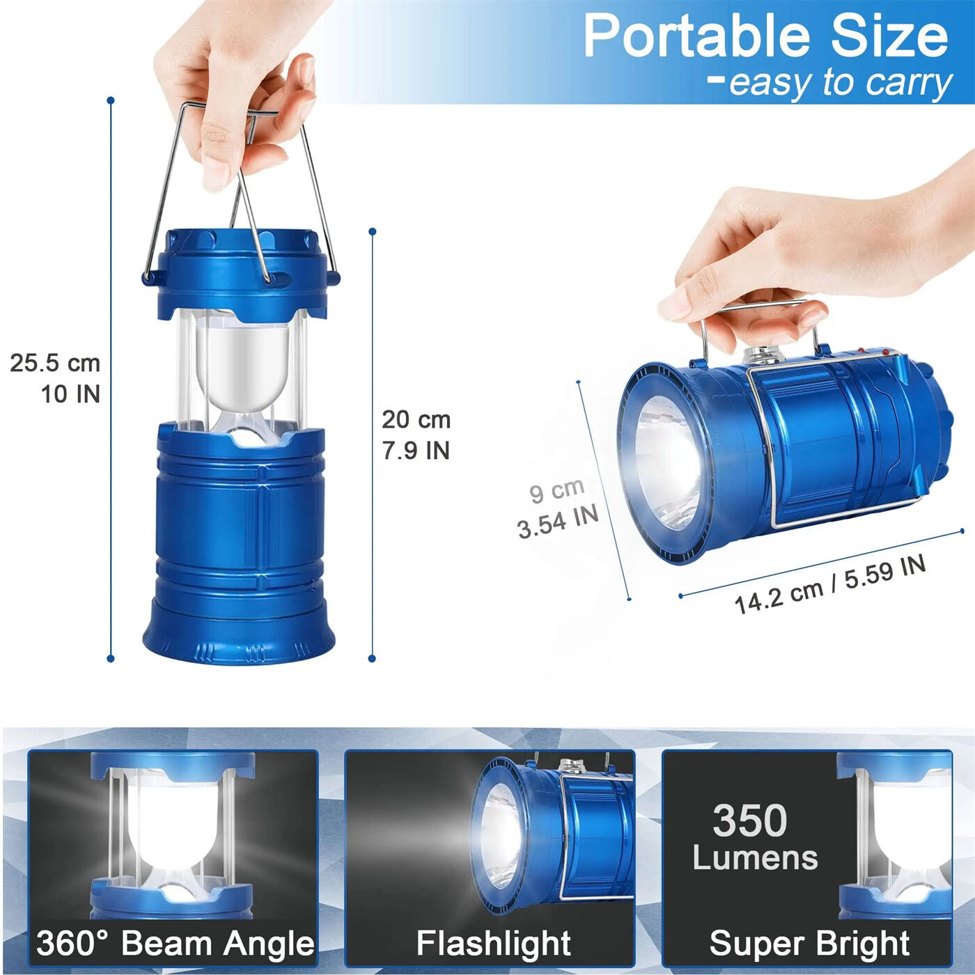 Buy China Wholesale Collapsible Portable Led Camping Lantern Xtauto ...