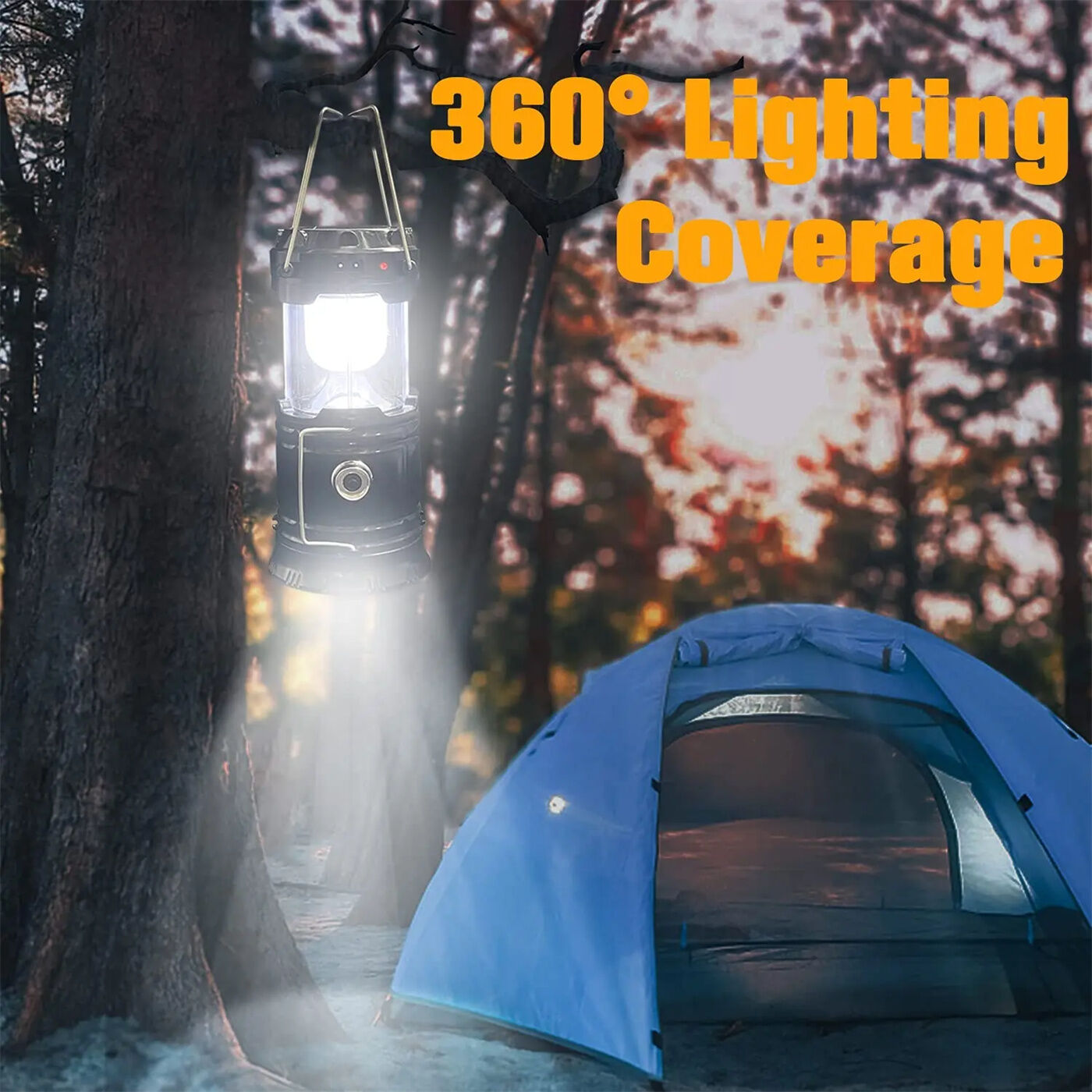 Buy China Wholesale Collapsible Portable Led Camping Lantern Xtauto ...