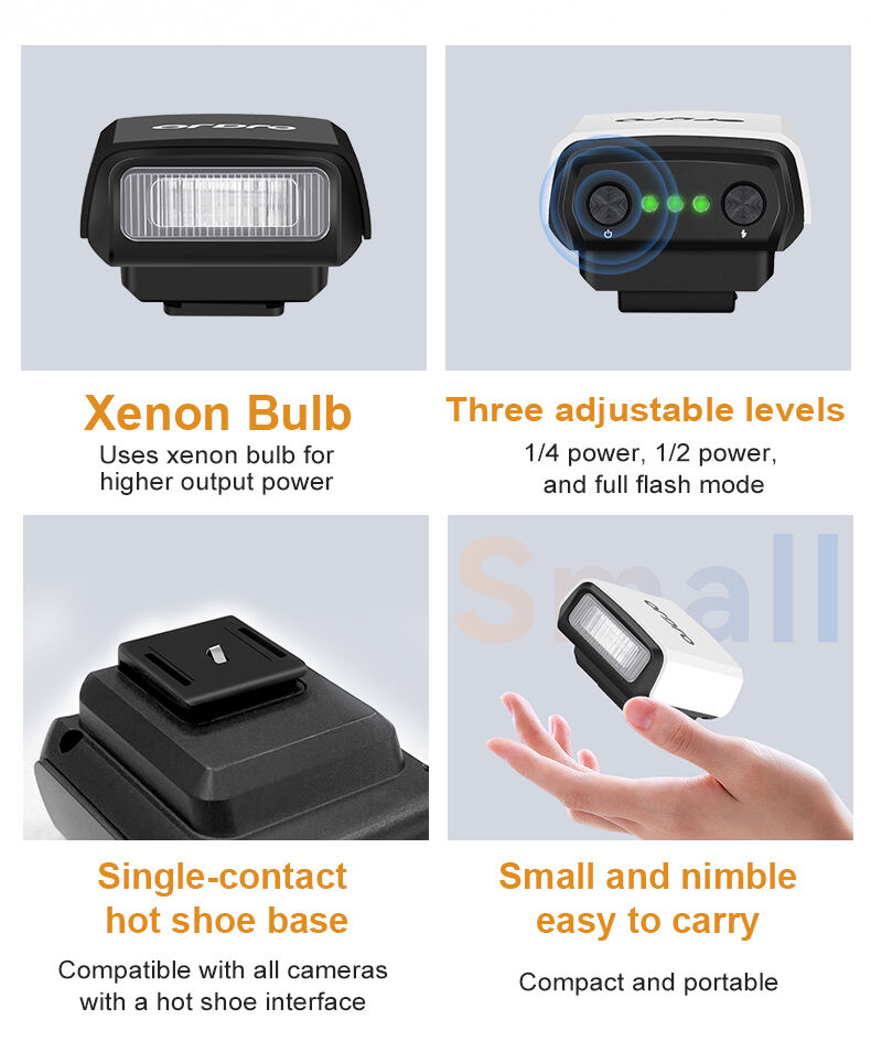 Oem Flash Light On Camera Mini Compact Flash Photography Light, Hot ...