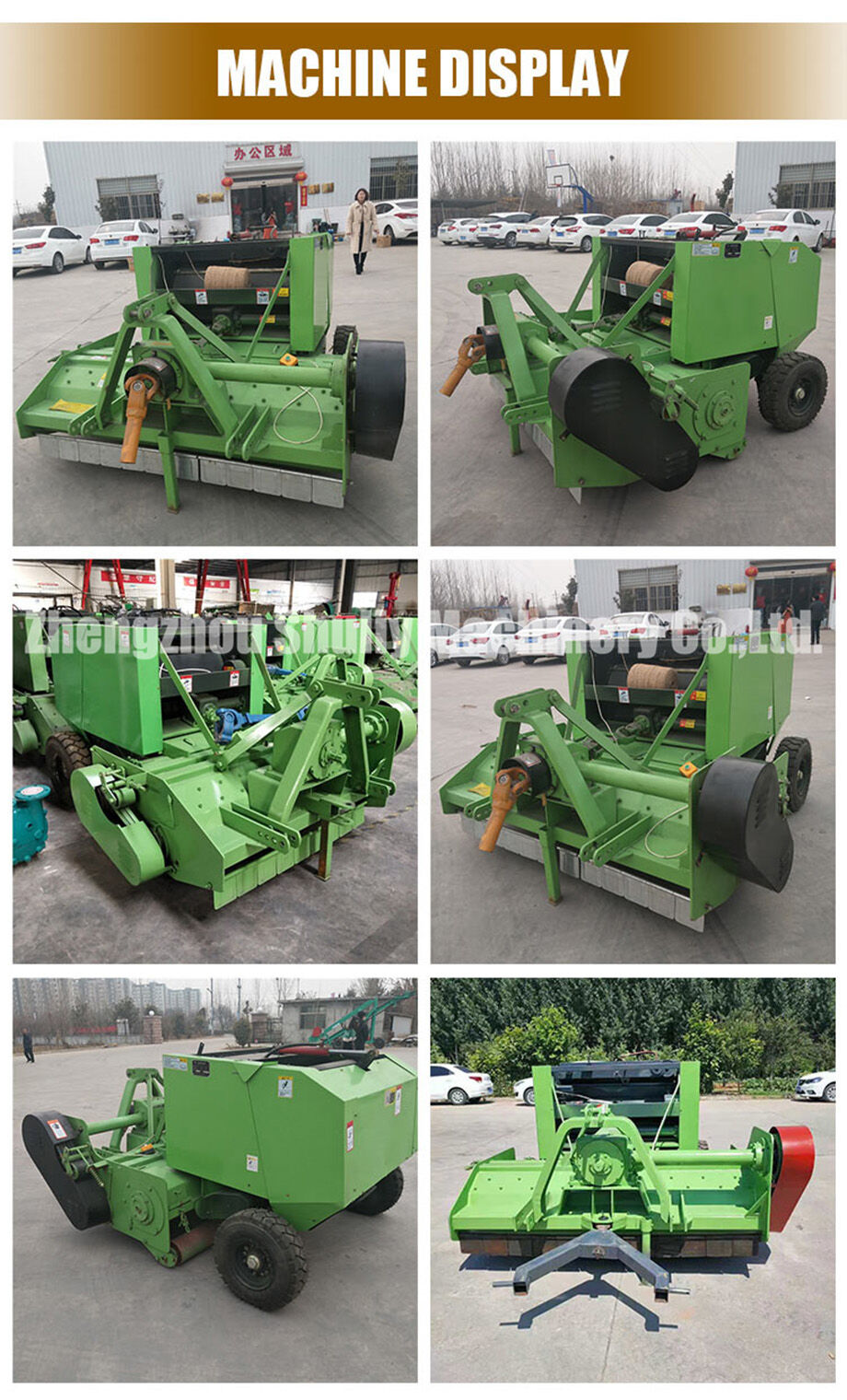 Hot Sale Hay And Straw Baling Machine/ Grass Baler/mini Round Hay Baler ...