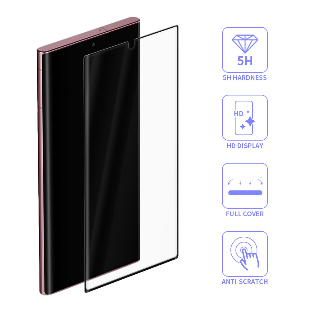 Ultra Thin 3d Curved Glass Full Glue Uv Screen Protector For Samsung ...