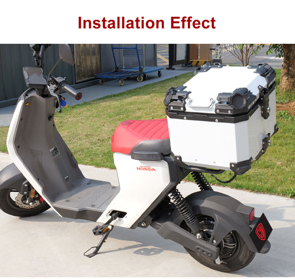 45l Motorcycle Accessories Ventilated Top Case Cheap Motorcycle Tail ...