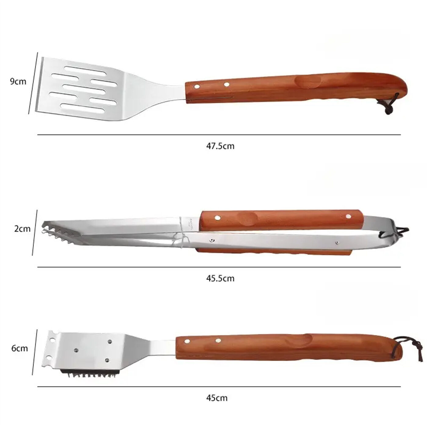 Bulk Buy China Wholesale 13-piece Wooden Grill Tool Set, Bbq ...