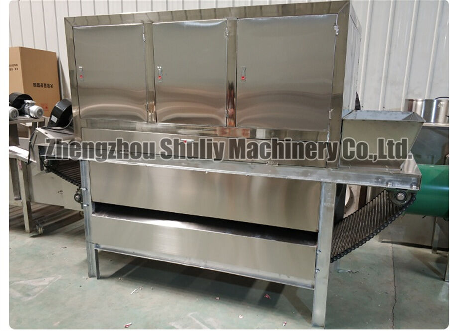 Made In China Onion And Garlic Peeling Machine / Chain Type Garlic ...