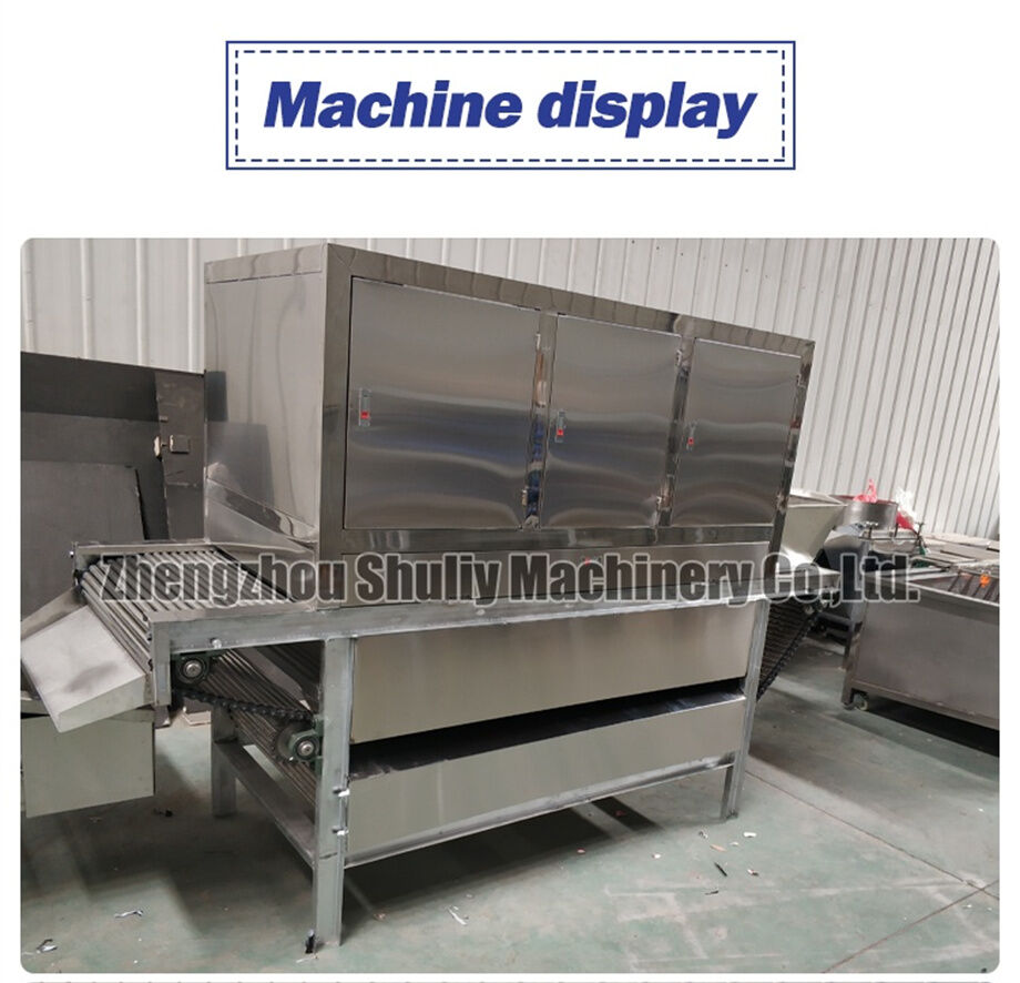 Made In China Onion And Garlic Peeling Machine / Chain Type Garlic ...