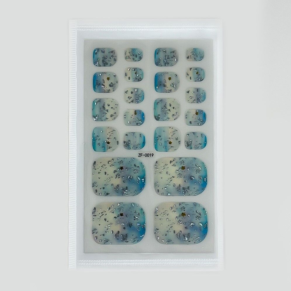 Buy China Wholesale Oem Toe Nail Stickers Nail Wraps Self Adhesive ...