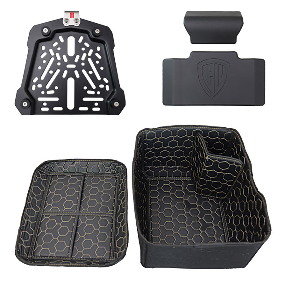 45l Motorcycle Accessories Ventilated Top Case Cheap Motorcycle Tail ...