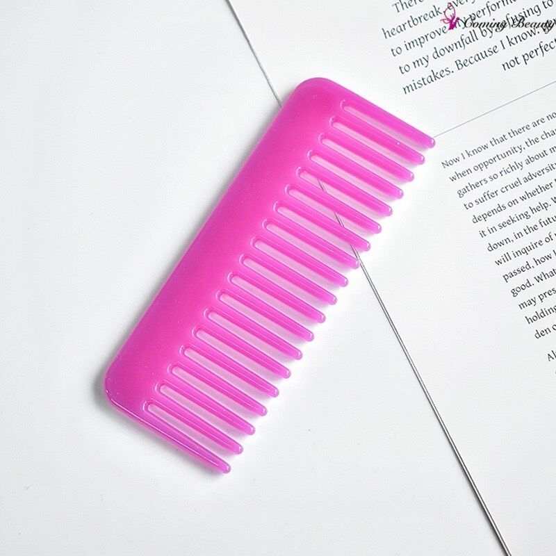 Wholesale Custom Logo Wide-tooth Marble Pattern Acetate Comb With Anti ...