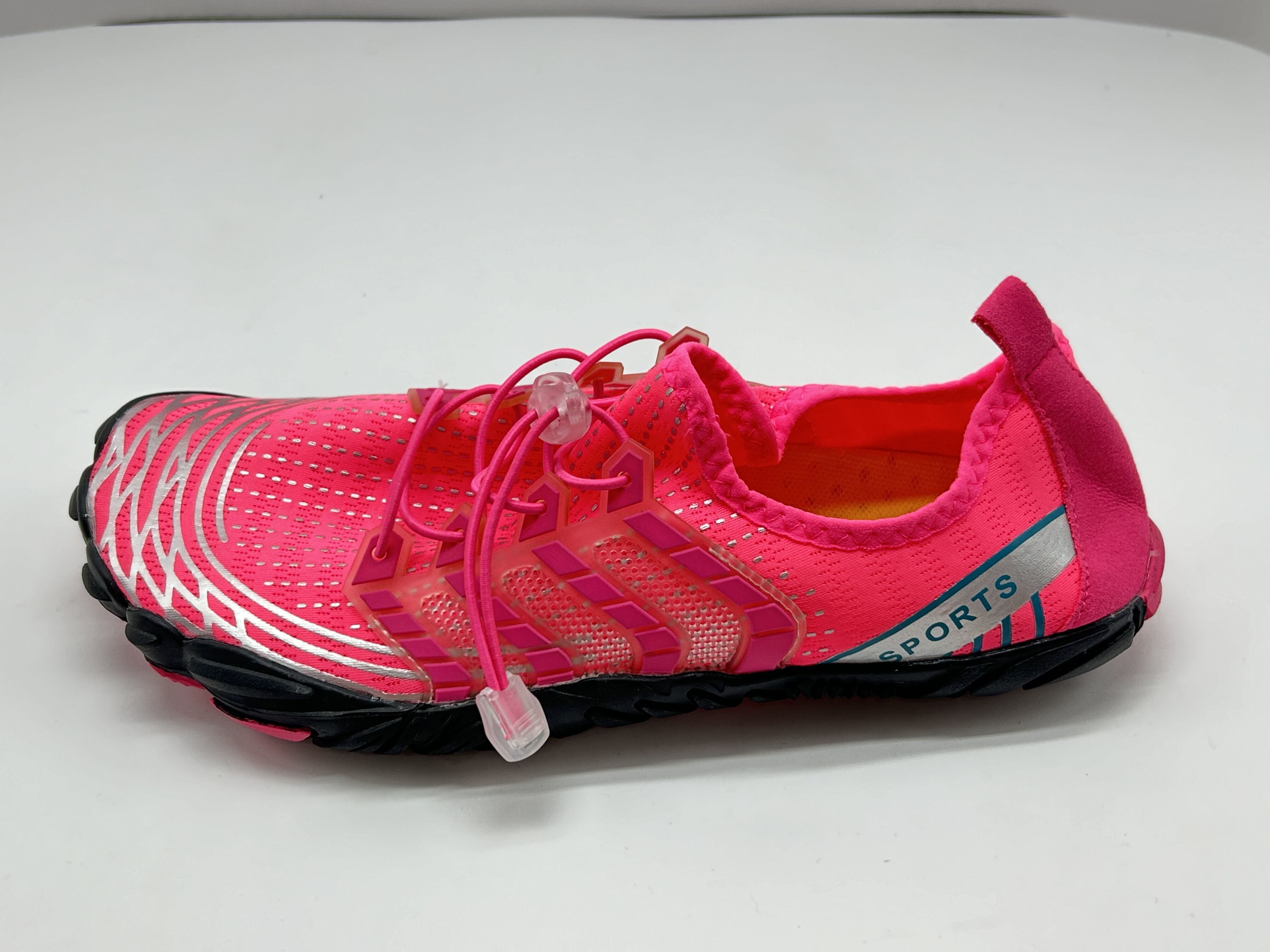 Buy China Wholesale Women's Injection Shoes, Customfly Knit Upper & Pvc ...