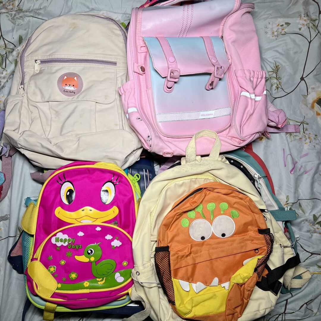Used Children's Backpack Bales School Bag Factory Direct Sales - China ...