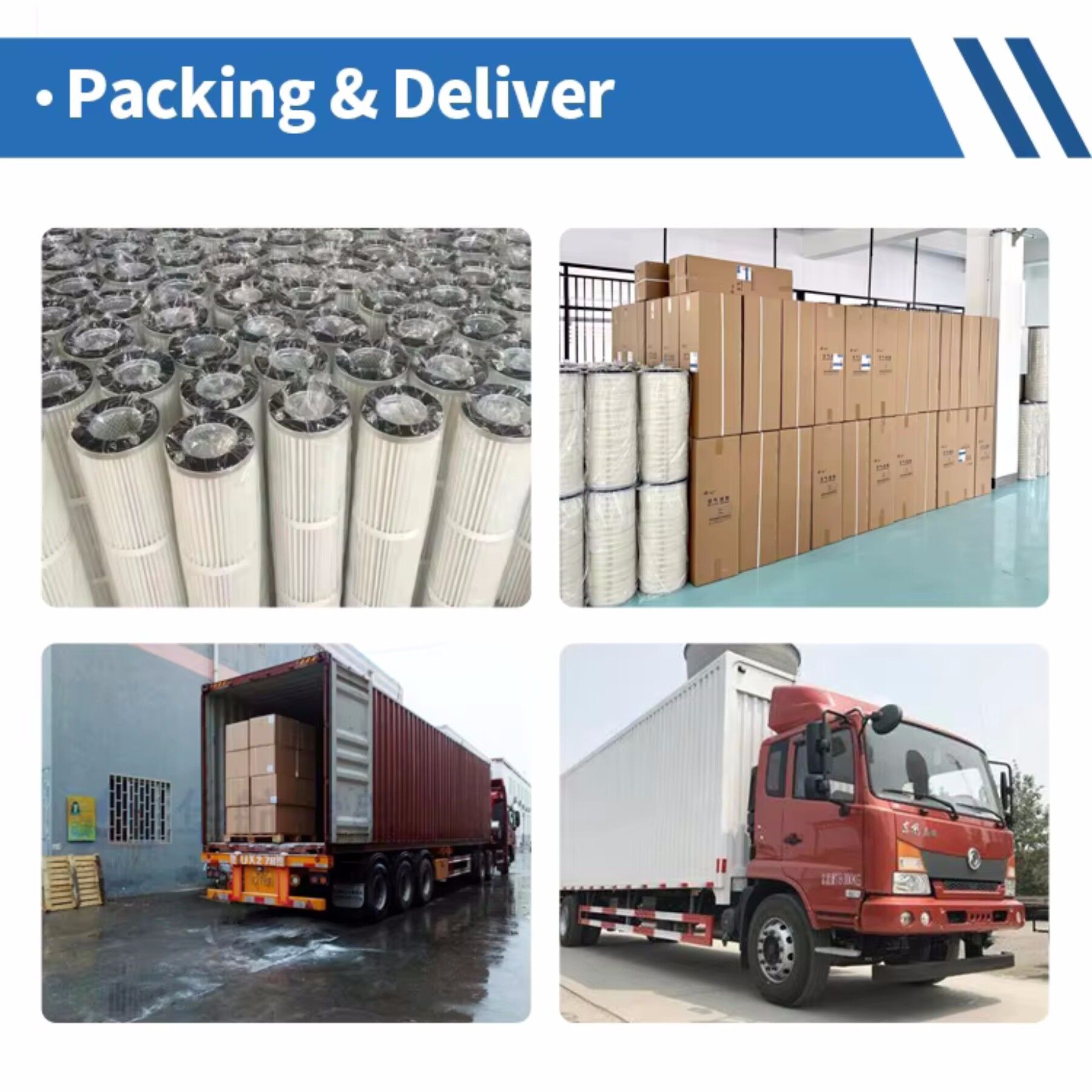 Custom Durable Industrial Home Dust High Efficiency Polyester Fiber ...