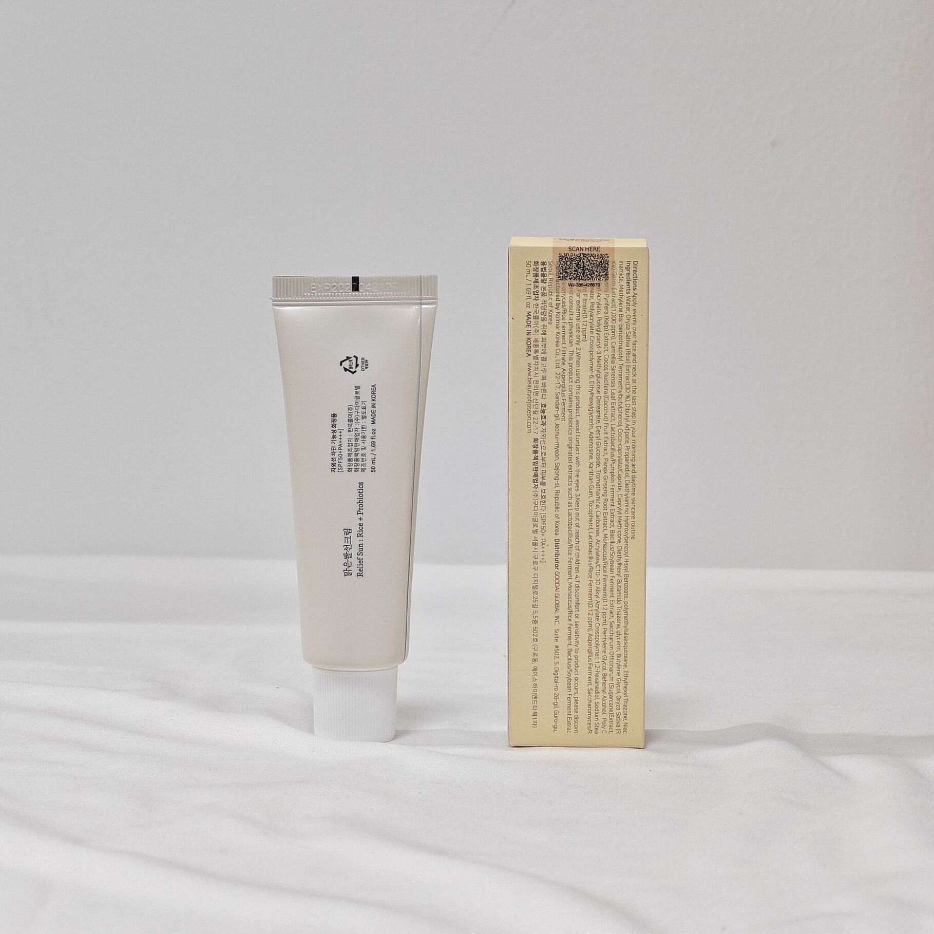 Beauty Of Joseon Relief Sun Rice Probiotics Sunscreen 50ml $3.15 ...