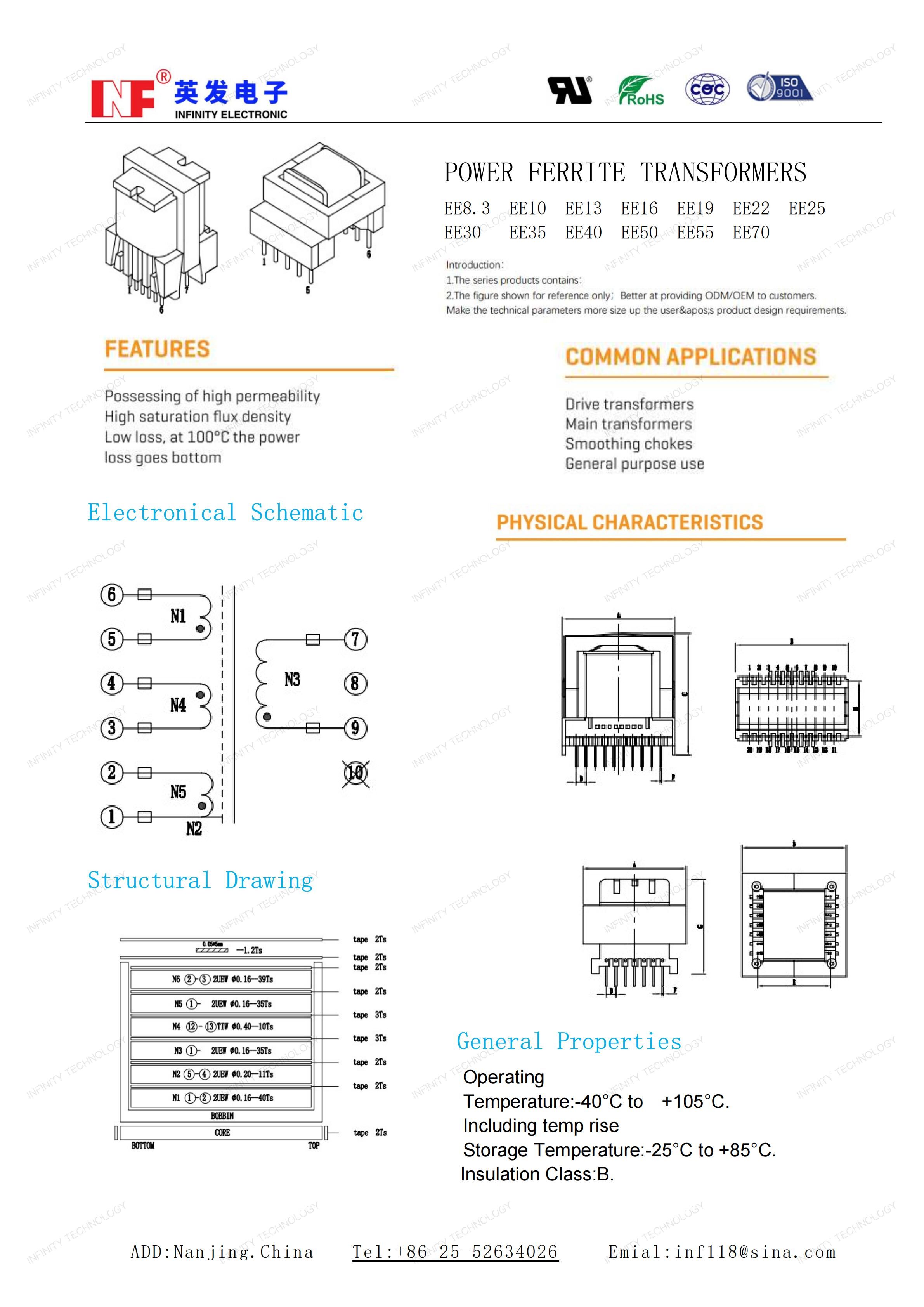 Buy China Wholesale High Frequency Transformer Ee13 Vertical Or ...