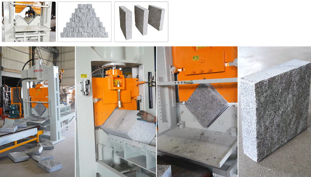 Hydraulic Automatic Four-blade Self Sliding Rock Splitter Artificial ...