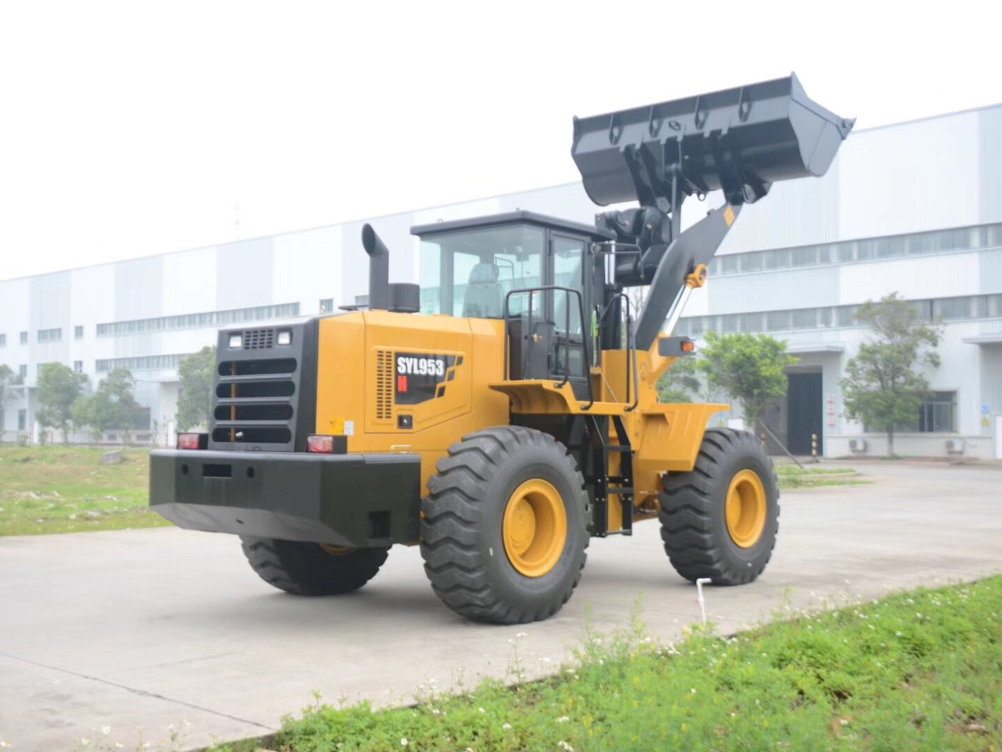 3ton Articulated Mini Wheel Loader Sw305k With Spare Parts - China ...