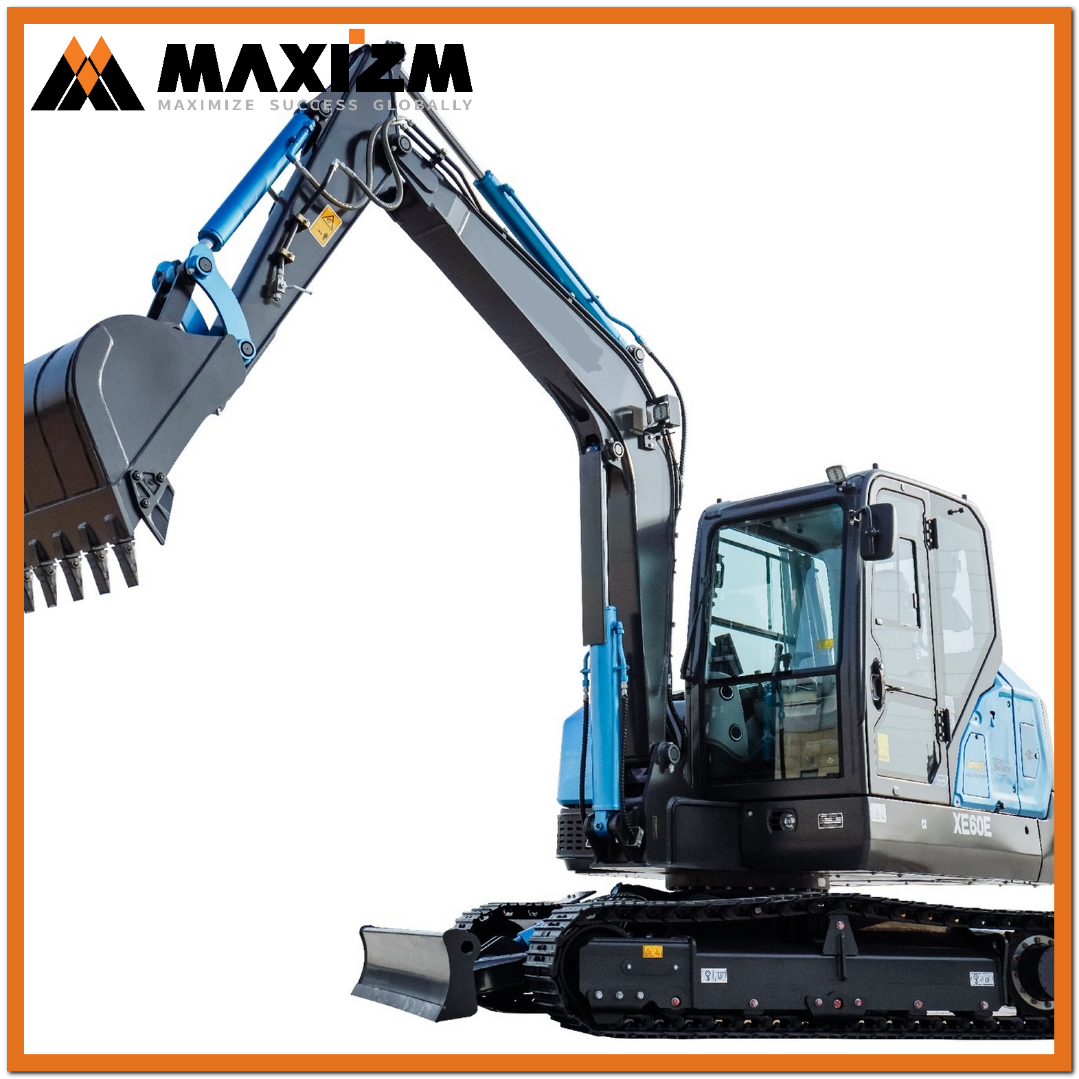 6 Ton Pure Electric Hydraulic Electric Excavator Xe60e Low Noise And ...