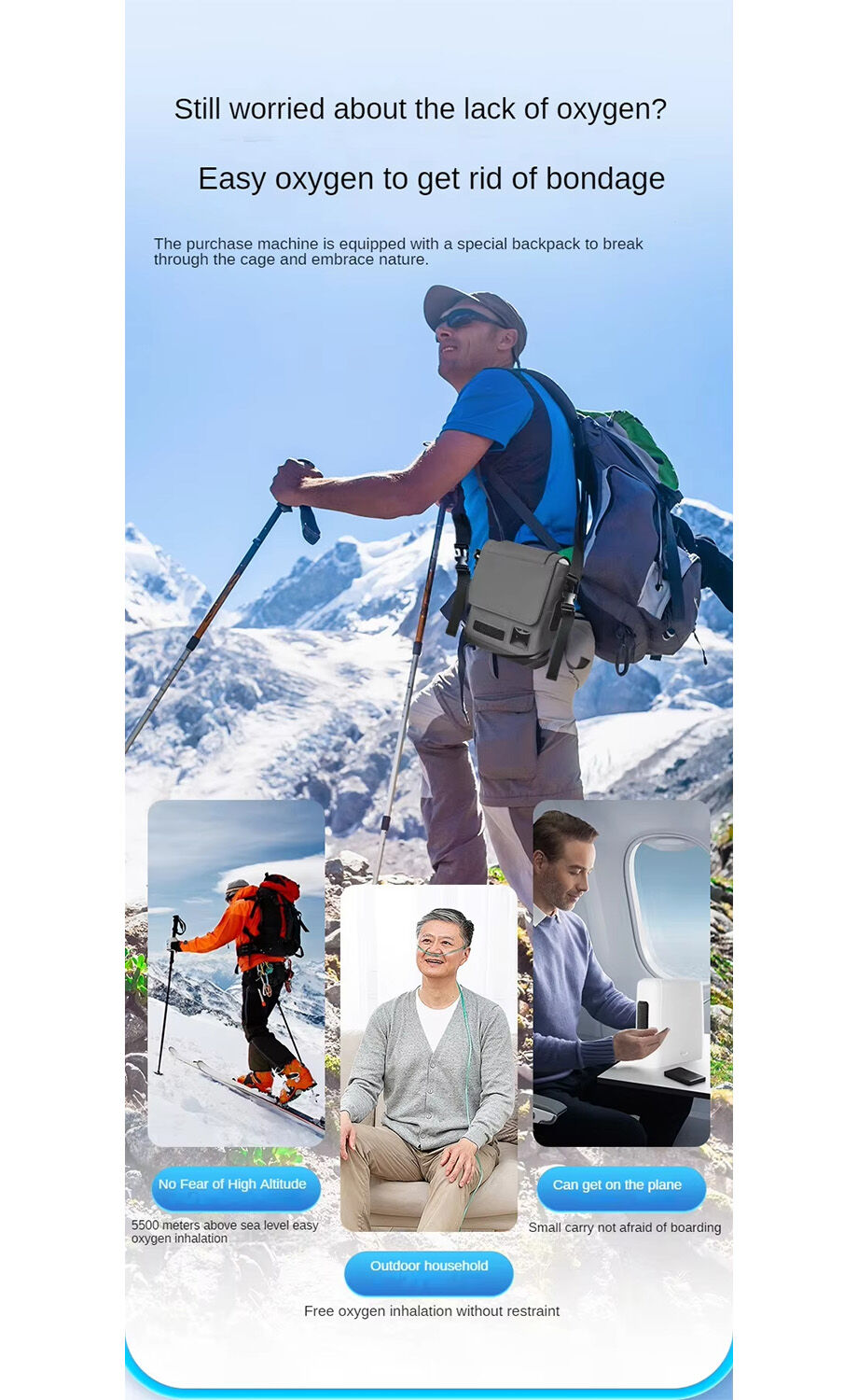 Jh6ltravel - Friendly Portable Oxygen Concentrator: Stable, Easy To Use ...