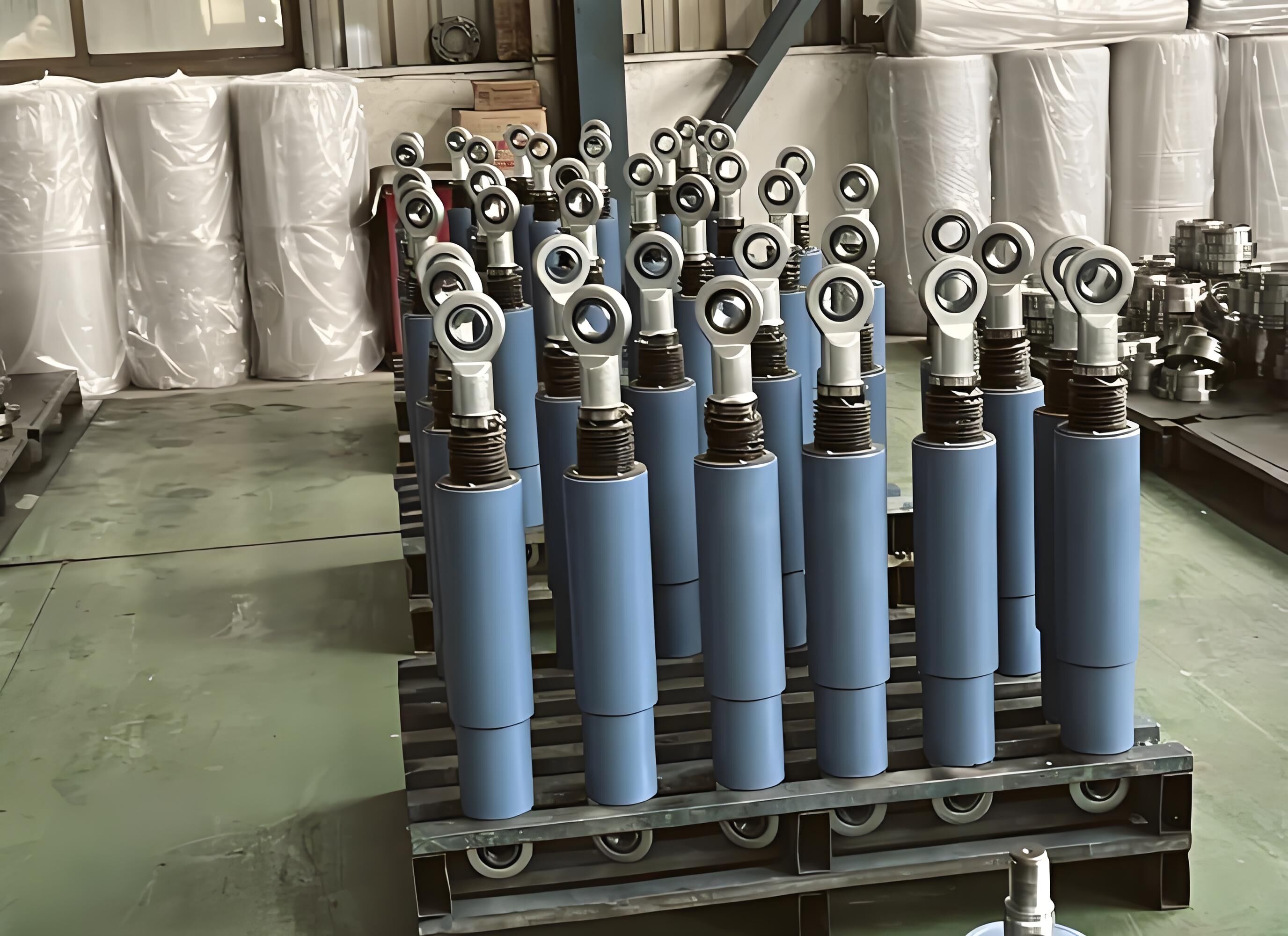 Fluid Viscous Damper Shock Absorber Viscous Damper For Buildings ...