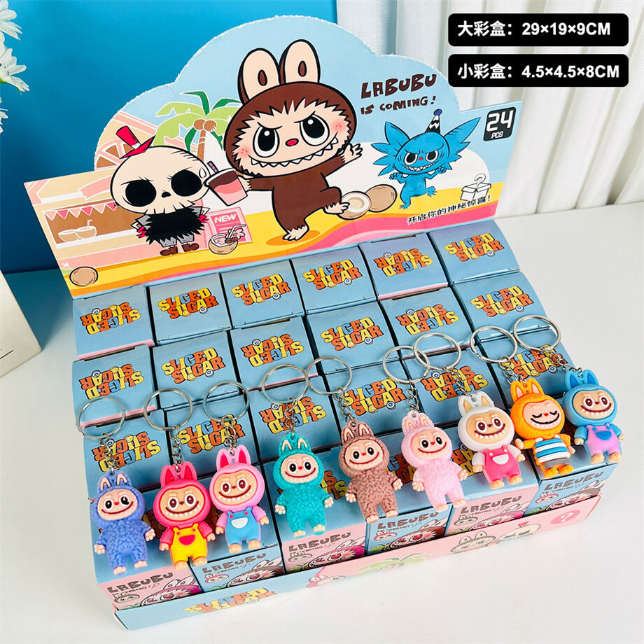 Bulk Buy China Wholesale Keychain 24pcs Kawaii Rabu Cartoon Characters ...