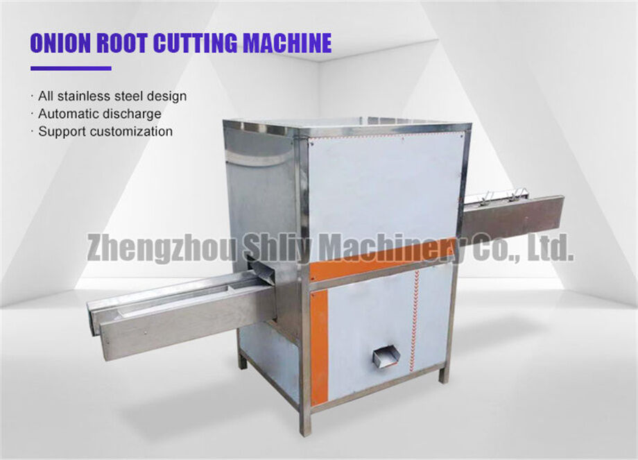 Automatic Onion Root And Stem Cutting Machine Onion Peeling And Root ...