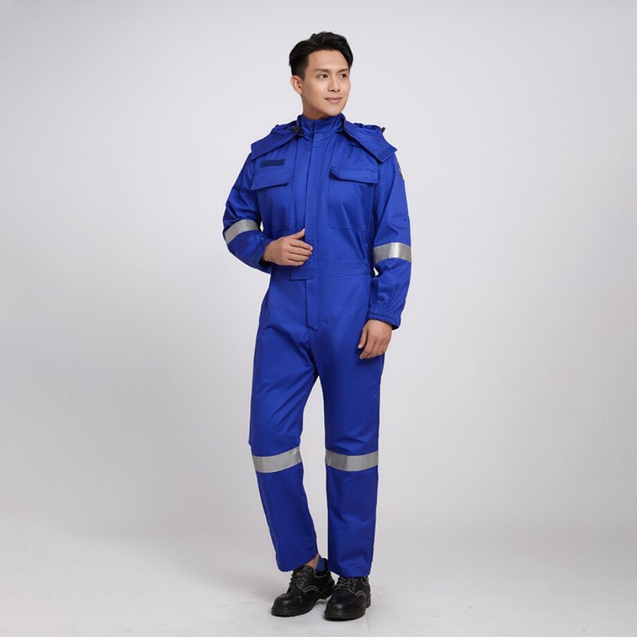 Anti Flame Retardant Anti Static Overalls Reflective Strip Overalls ...