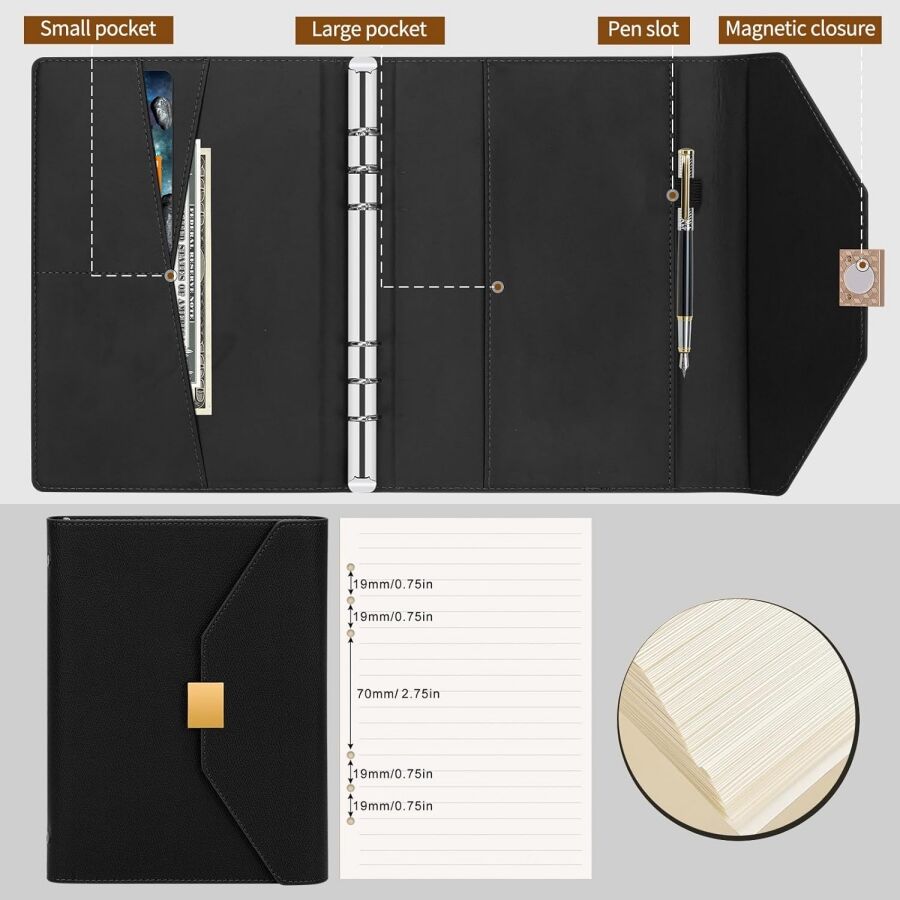 Buy China Wholesale Custom Business Refillable A5 Binder Notebook ...