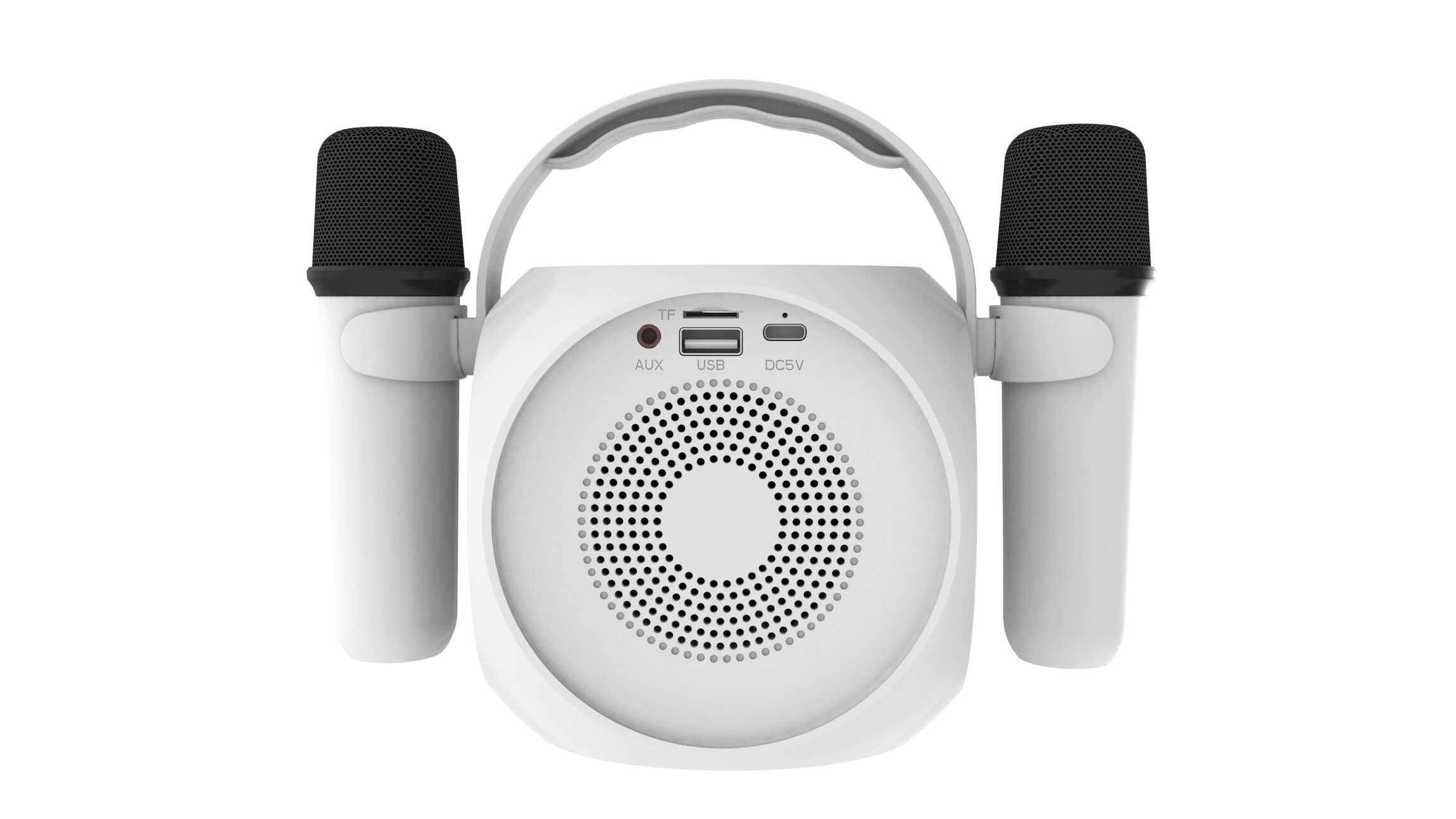 Oem/odm Portable Wireless Speakers With Two Microphones And Led Light ...